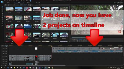 Powerdirector 17 Combining Two Separate Projects Together Alternative