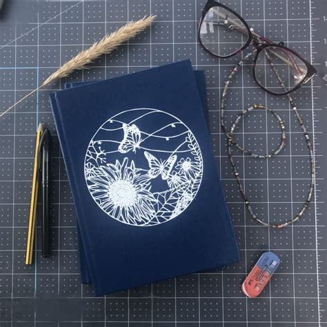Butterfly Circle Notebook Rowena Roberts