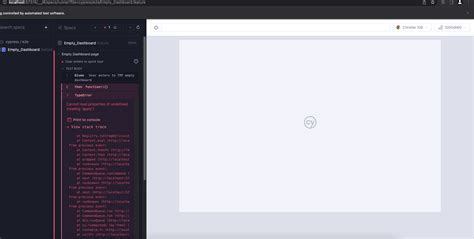 Cypress Doesn T Open Certain Urls Is Blank Screen Issue