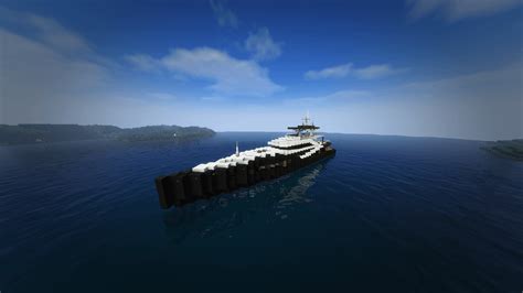 First Attempt At A Diagonal Build R Minecraftships