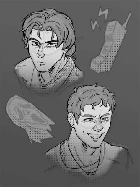 Billy And Stu This Is Not Mine Scream Characters Horror Movie Art Scary Movie Characters