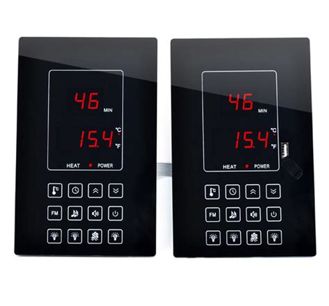 China Steam Sauna Room System Thermostat With 30a Relay Parallel