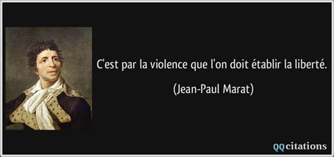 C est par la violence que l on doit établir la liberté