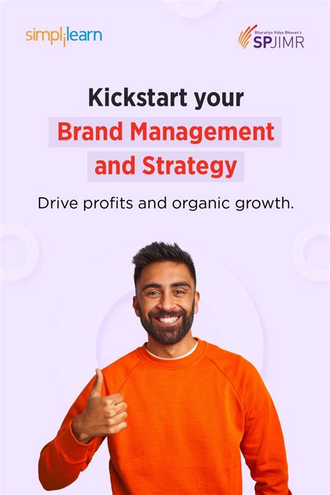 Brand Strategy And Management Program Online Simplilearn Simplilearn