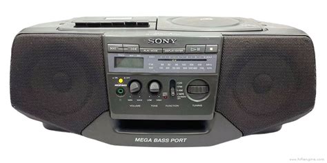 Sony Cfd V15 Cd Radio Cassette Recorder Manual Hifi Engine
