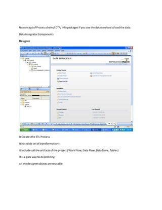 01 Intro SAP BO DATA Integrator Docx