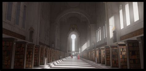 Grand Library Hall Design Rravenhall