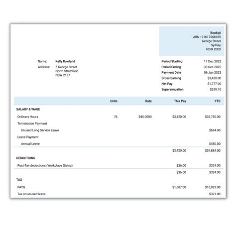 Free Editable Payslip Template Totally Free Printables