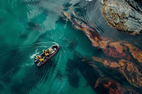 Picture Marine Ecologists Investigating The Impact Generative Ai