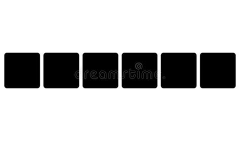 Horizontal Dividers Separators Vector Illustration Stock Vector