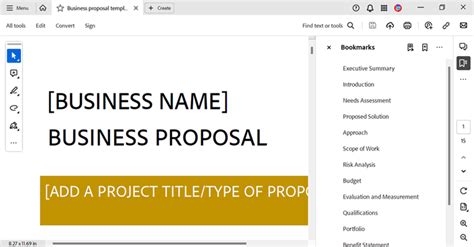 How To Add Pdf Bookmarks And Navigate Long Documents Adobe Acrobat