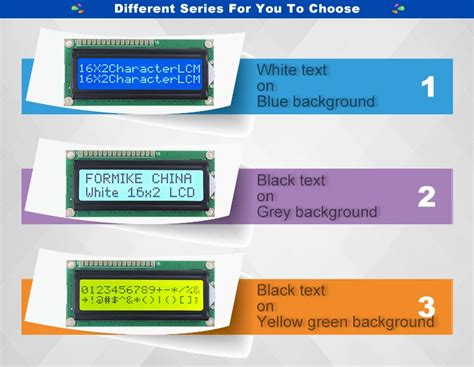 Stn Lcd Character 16x2 Lcd Screen 2x16 1602 Lcd Display Fm Transmitter