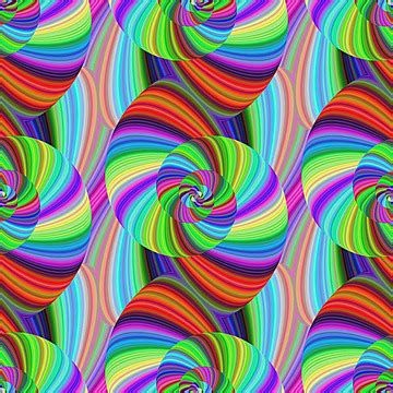 Seamless Abstract Psychedelic Spiral Pattern Art Colorful Spiral Vector, Art, Colorful, Spiral ...