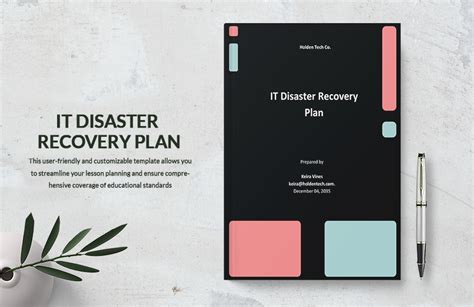 Editable Disaster Recovery Plan Templates In Apple Pages To Download