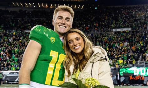 Video Of Bo Nix Training With His Wife Izzy Is Going Viral The Spun