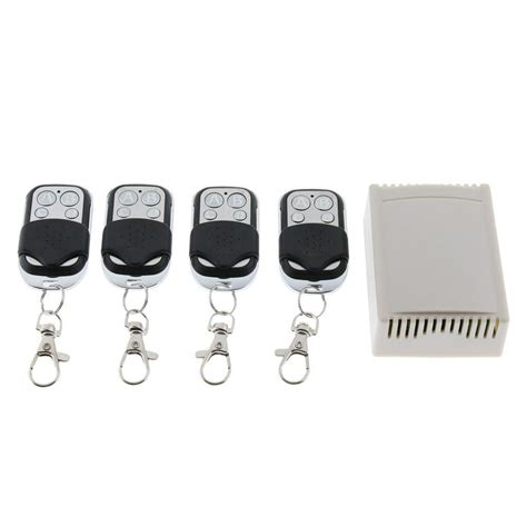 Dc 12v 4 Canales Telemando Inalámbrico Interruptor De Receptor Sistema