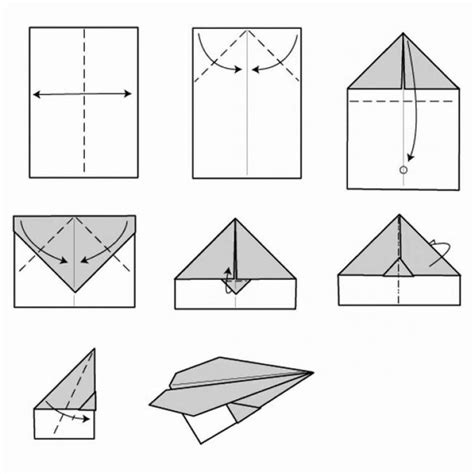 Самолет из бумаги своими руками пошаговые инструкции схемы 800 фото Make A Paper Airplane