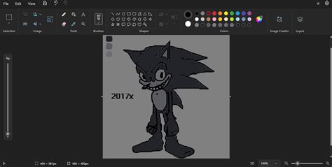 Sonic 2017x Mspaint By Arandomguy611 On Deviantart