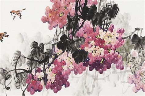 雍进成国画花鸟妙造自然意境无尽雅俗共赏