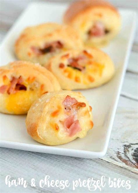 Ham And Cheese Pretzel Bites Creations By Kara