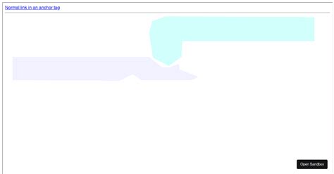 Vector Href Link Mouseevent Codesandbox