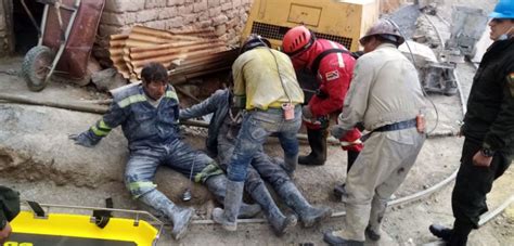 Dos Mineros Esquivan La Muerte En Interior Mina