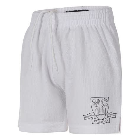 Keble White Shorts Smiths Schoolwear