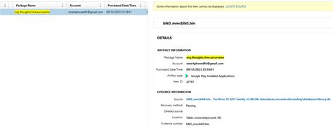 Has The User Ever Used The XYZ Application Aka Traces Of Application Execution On Mobile Devices