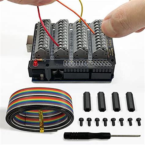 Getuscart Electrocookie Uno Terminal Block Shield Kit Compatible For