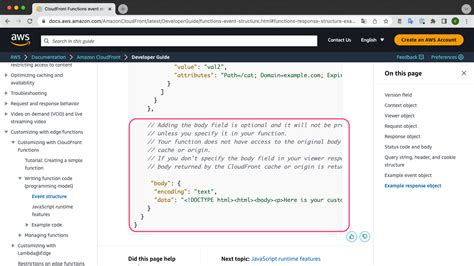 Update Cloudfront Functionsでviewer Responseのステータスコードとレスポンスbodyが変更