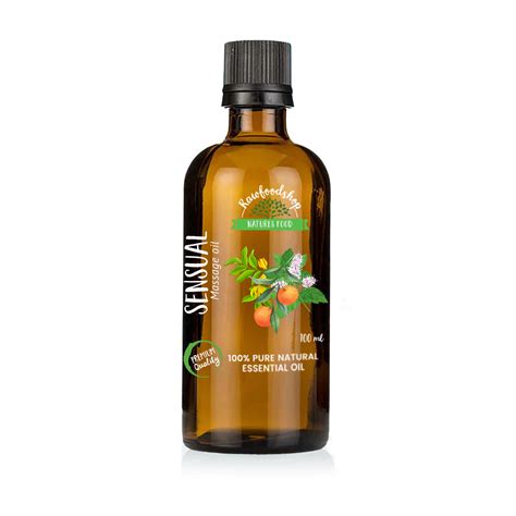 Sensual Massage Oil 100ml Eteriska Oljer Diy Råvaror Kroppsvård