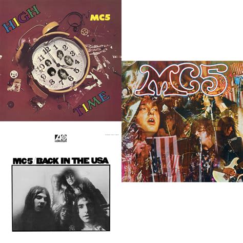 Mc5 High Time Clearyellow Splatter Lp Vinyl Rocktober Weekly Hype
