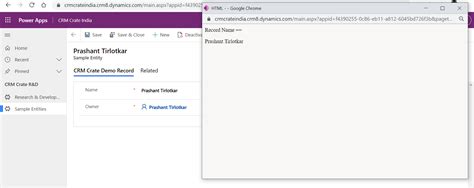 Dynamics 365 Open A Html Web Resource And Pass Form Data Using Javascript Crm Crate