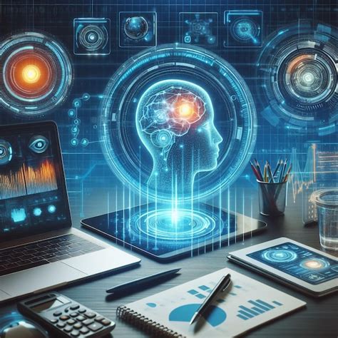 Premium Photo Photo Artificial Intelligence With Machine Deep
