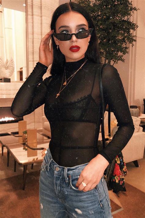 Mesh Bodysuit Outfits You Need To Try Who What Wear