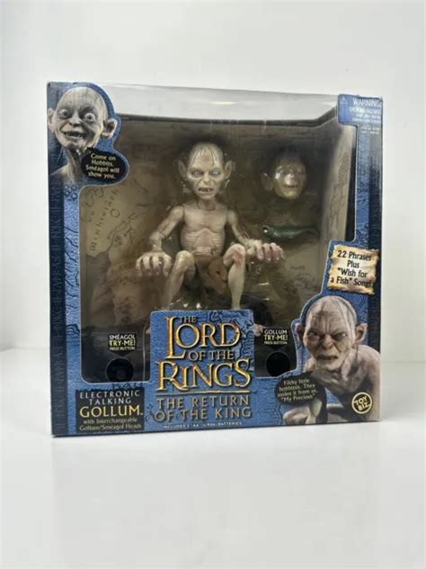 Lord Of The Rings Talking Gollumsmeagol Figure The Return Of The King