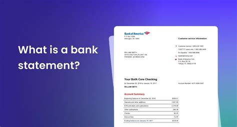What Is A Bank Statement How To Read AREAL AI