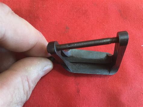 Original Wwi German C96 Broomhandle Mauser Stock Lug With Screw