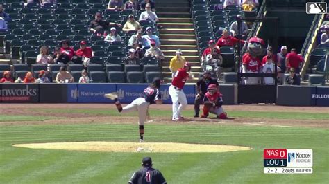 Robert Gasser Collects His Fifth And Final Strikeout 04242024