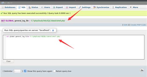 Phpmyadmin页面getshell · Drunkmars S Blog