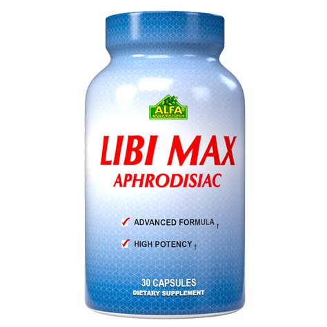 Libi Max Aphrodisiac 30 Capsules Alfa Vitamins Store
