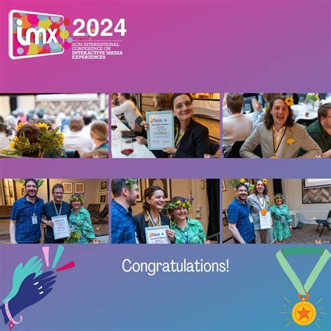 Acm International Conference On Interactive Media Experiences Imx On Linkedin Imx2024