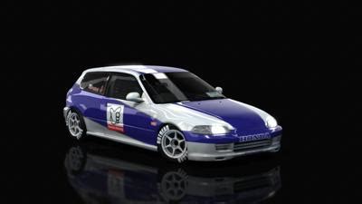 Honda Civic SiR II EG6 Kanjo HOTHEAD Car Mod Assetto World