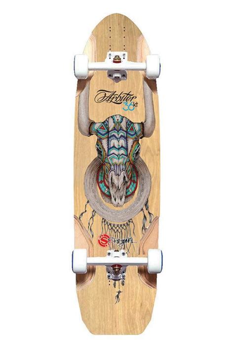 Arbiter Kt Longboard Deck Original Skateboards