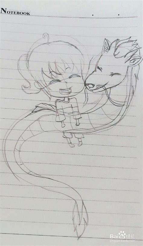 千与千寻中白龙简笔画 简笔画图片大全 普车都