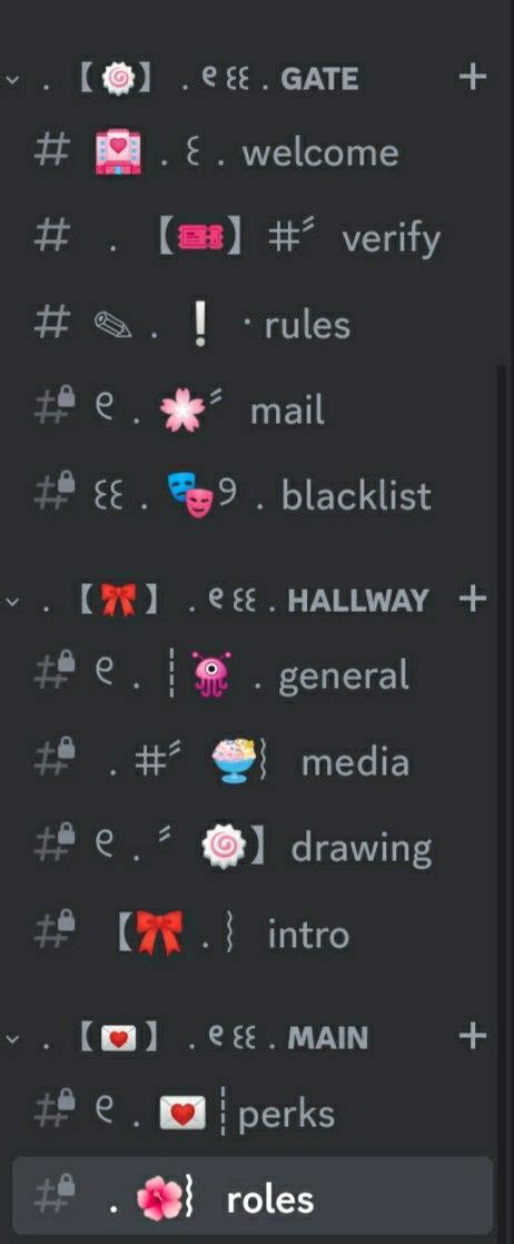 Aesthetic Discord Server Pfp Discord Server Role Ideas Group Names