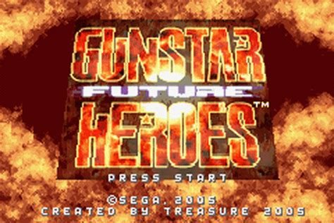 Gunstar Super Heroes Images LaunchBox Games Database