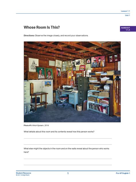 Eng1 Sr U1 Lamb To The Slaughter Pdf