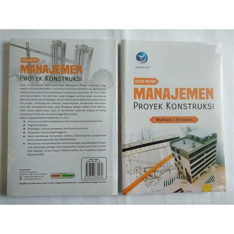 Jual BUKU MANAJEMEN PROYEK KONSTRUKSI Shopee Indonesia