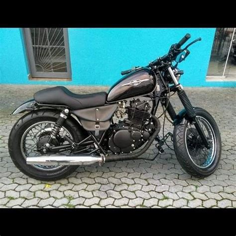 Pin De Livia Mara Em Customização De Motos Intruder 125 Customizada
